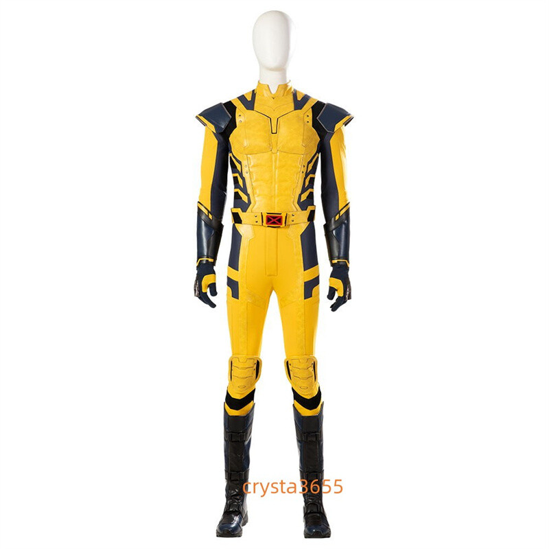 Deadpool 3 Wolverine Bodysuit Boots Shoulder Armor Cosplay Costume ...