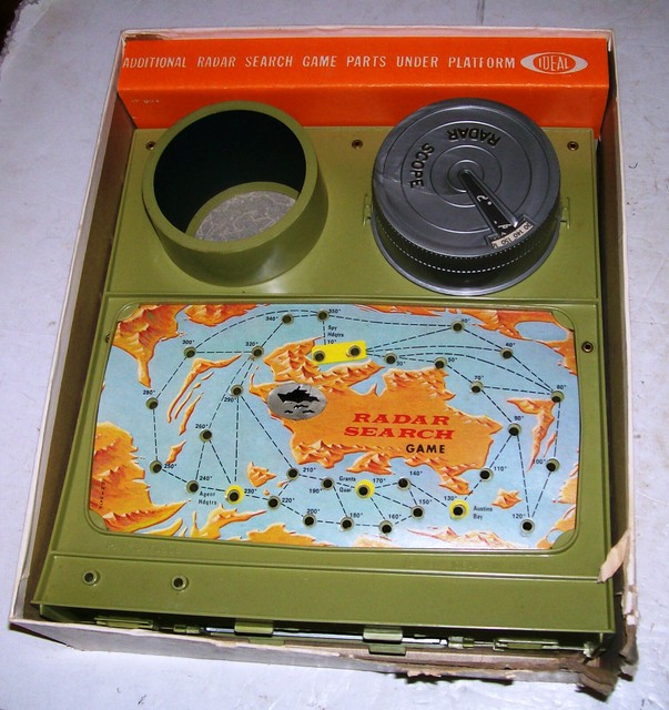 Vintage Electronic Radar Search Game #2114-7 Strategy Game 1969 From ...