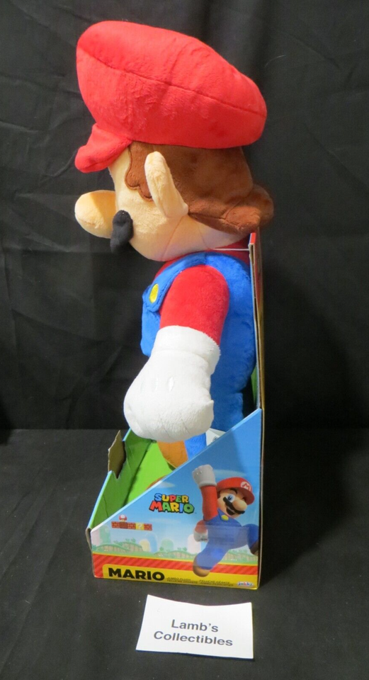 Super Mario 18" Giant Plush Super Mario Nintendo Video Game Hero Jakks ...