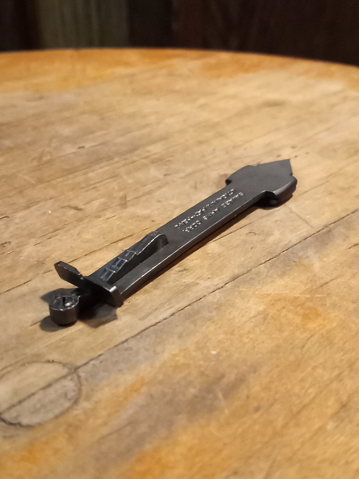 Savage 1899 99 29 23 Flat Top Sporting Rear Sight PAT PEN'D Elevator ...