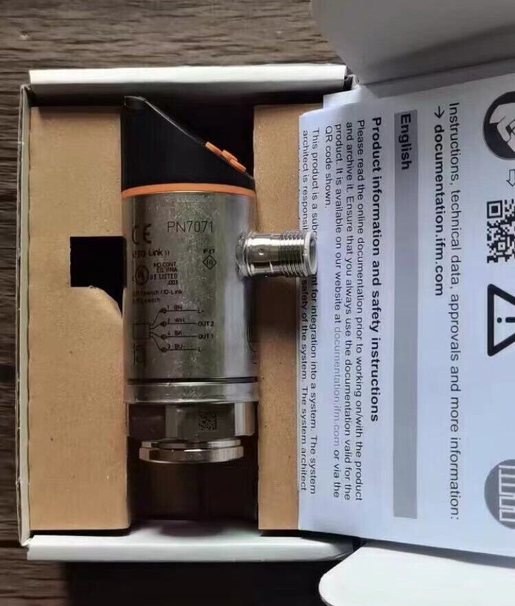 New IFM PN7071 Pressure Sensor PN-250-SER14-QFRKG/US/ /V | eBay