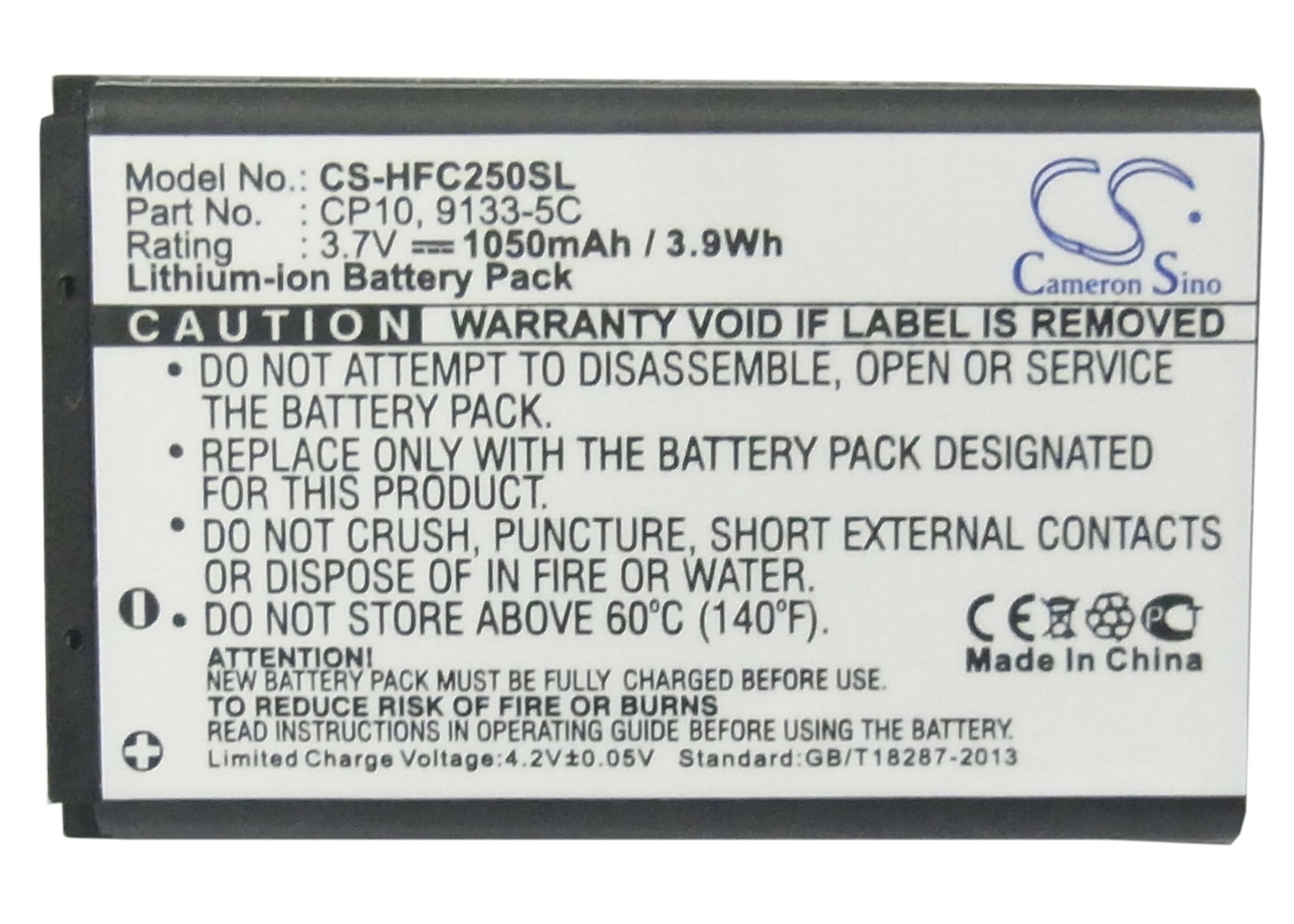 Li-ion Battery for Swissvoice BAT-C120 BBM320 MP03 3.7V 1050mAh | eBay