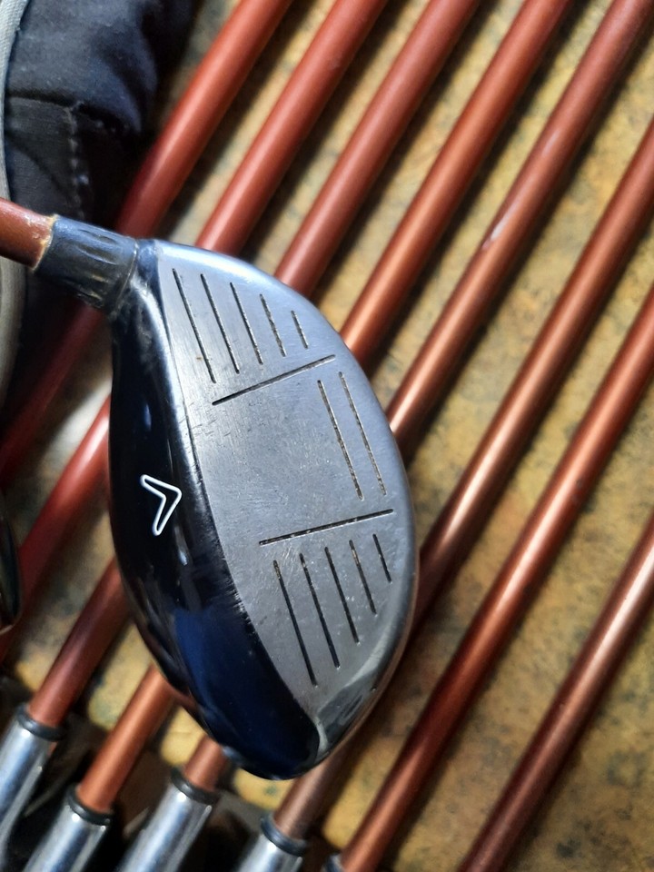 Callaway ERC Fusion Full Iron Set 3 Wood 5 Wood Pitch Sand | eBay