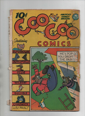 Coo Coo Comics #21 - Funny Cartoon Animal Stories Nedor Comics - 1946 ...