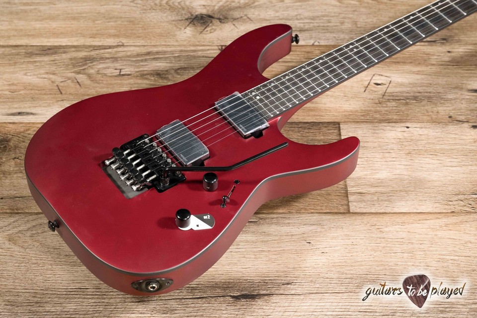 ESP LTD M-1000 Fishman Fluence Floyd Rose Guitar – Candy Apple Red ...