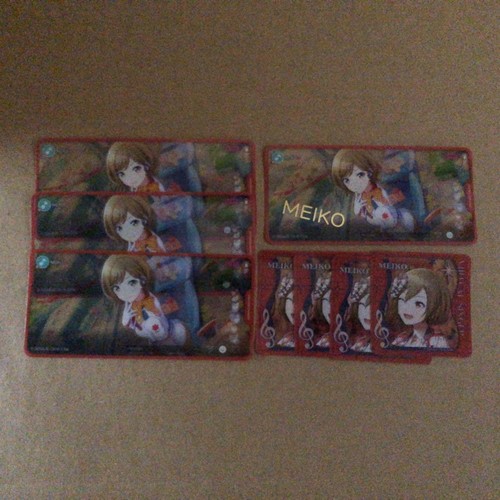 Project Seka Memories 3A Virtual Singer MEIKO Foil Stamp Collectible ...