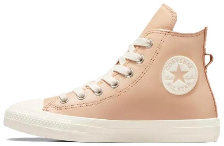 Size 7 - Converse Chuck Taylor All Star Leather High Faux Fur Lining ...