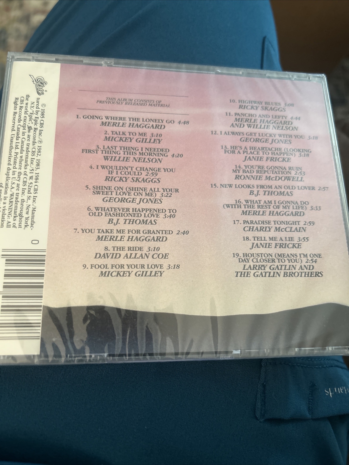 19 Hot Country Requests by Various Artists (CD, Jul-1990, Epic) for ...