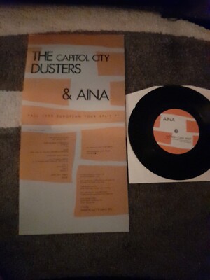 The Capitol City Dusters & Aina "Split" 7´Single Tour Split Single ...