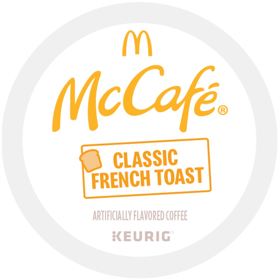 McCafe Classic French Toast Coffee, Keurig Single Serve K-Cup Pods, 24 ...