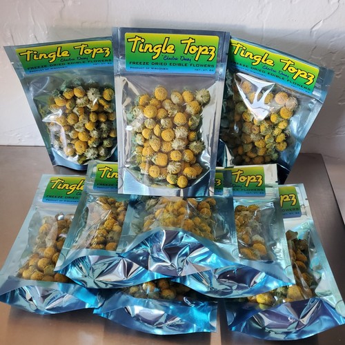 Tingle Topz Electric Daisy 6 Grams * Buzz Buttons * | eBay