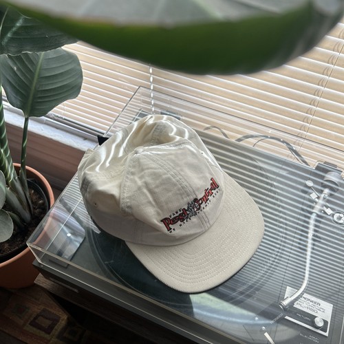 *Rare* Vans White Corduroy Hat Pest Control Strapback Skater Cap Y2K | eBay