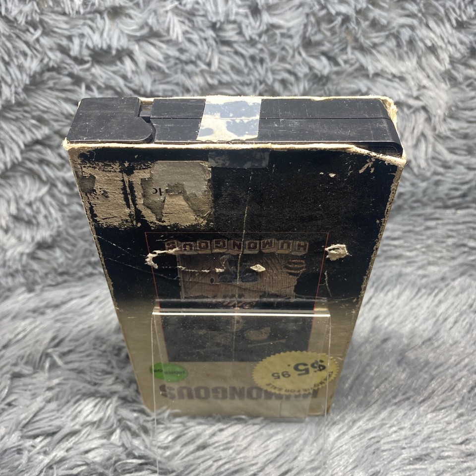 Humongous VHS 1983 Embassy Video Release 80’s Slasher Classic Horror ...