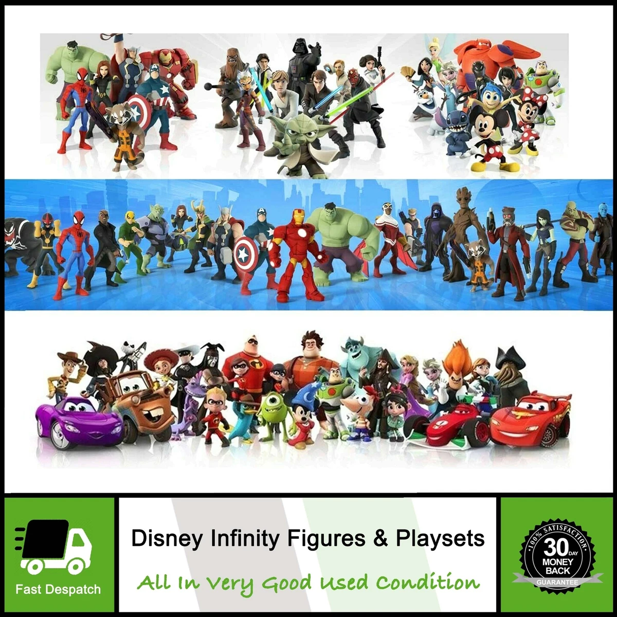 All Disney Infinity Figures