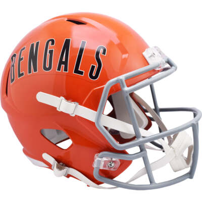 Cincinnati Bengals 1968-79 Throwback Speed Full Size Replica Football ...