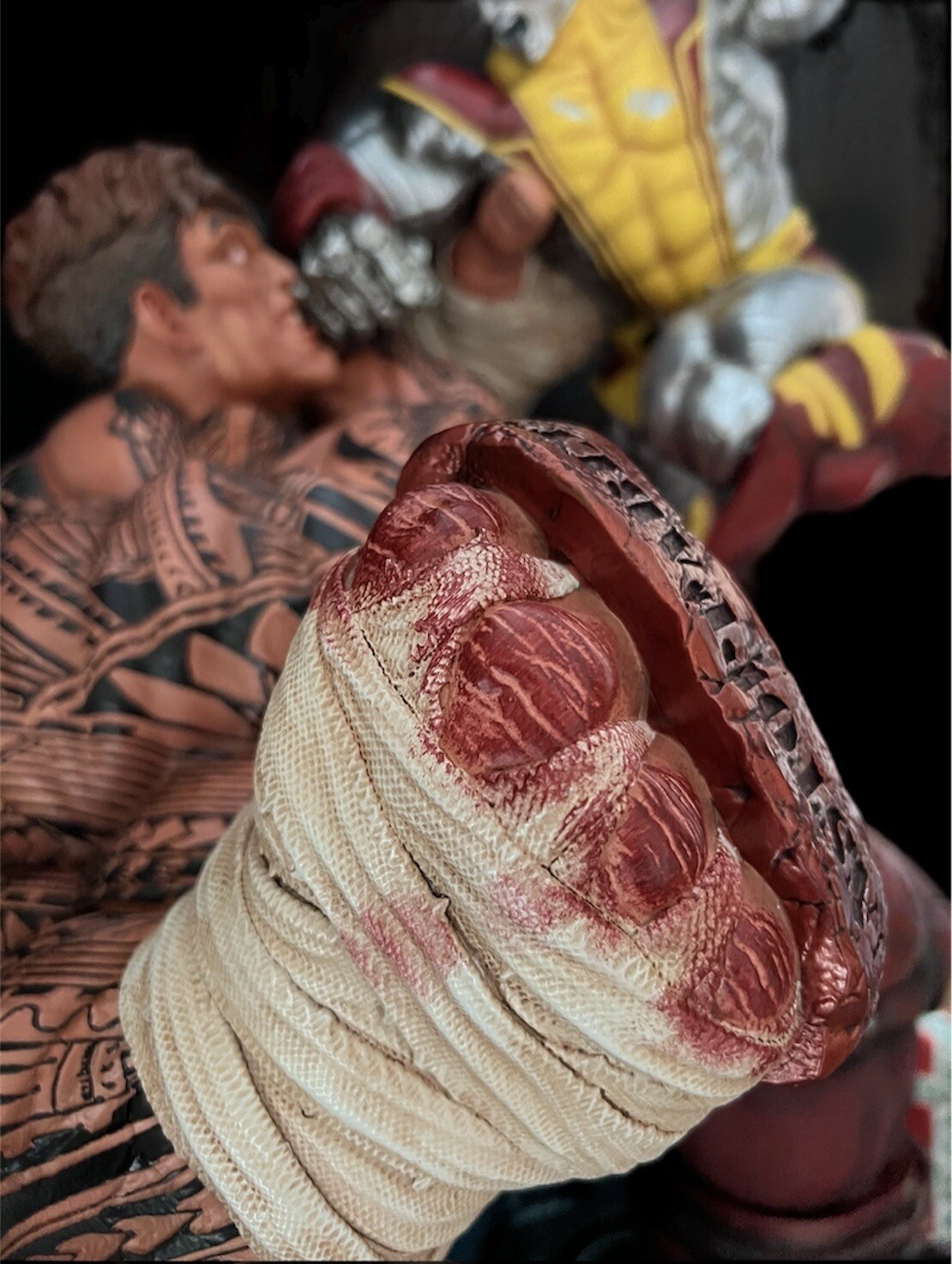 Really Rare Juggernaut Vs Colossus Custom Statue Marvel X-Men 97 | eBay