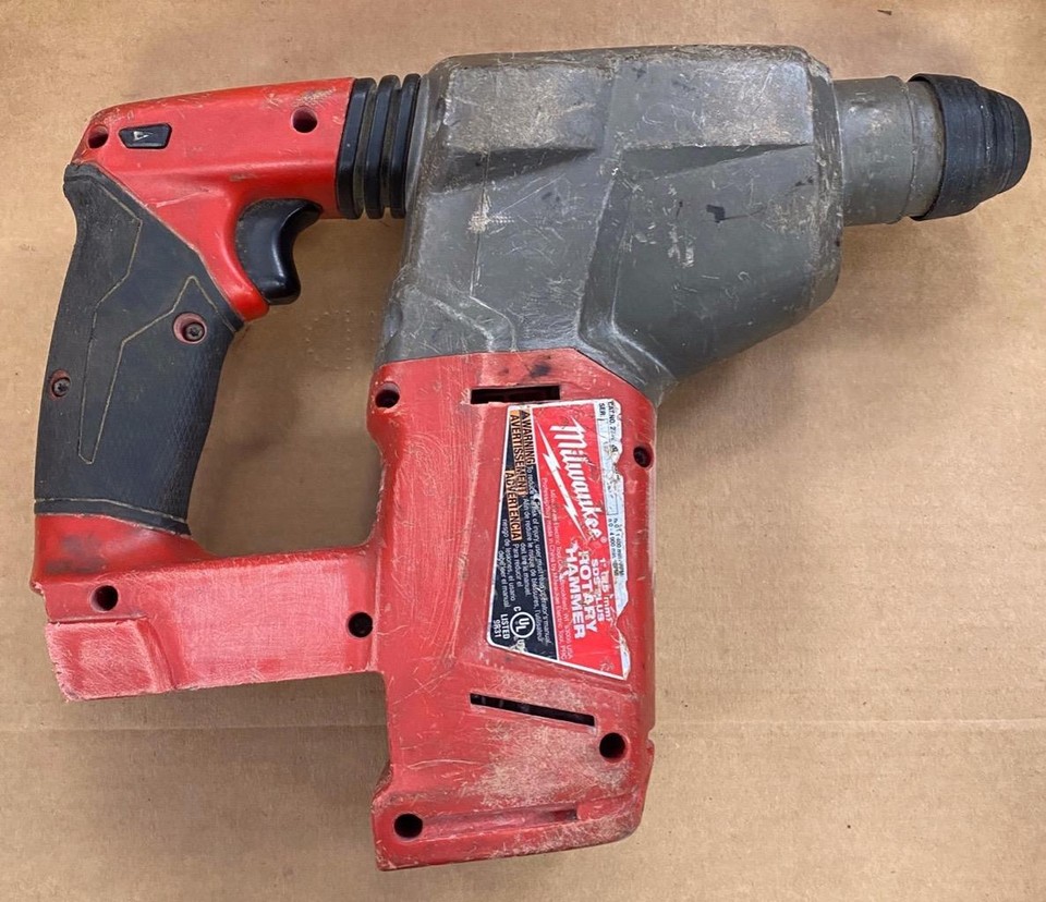 MILWAUKEE 2712-20 M18 FUEL 1" SDS PLUS ROTARY HAMMER (TOOL-ONLY) USED ...