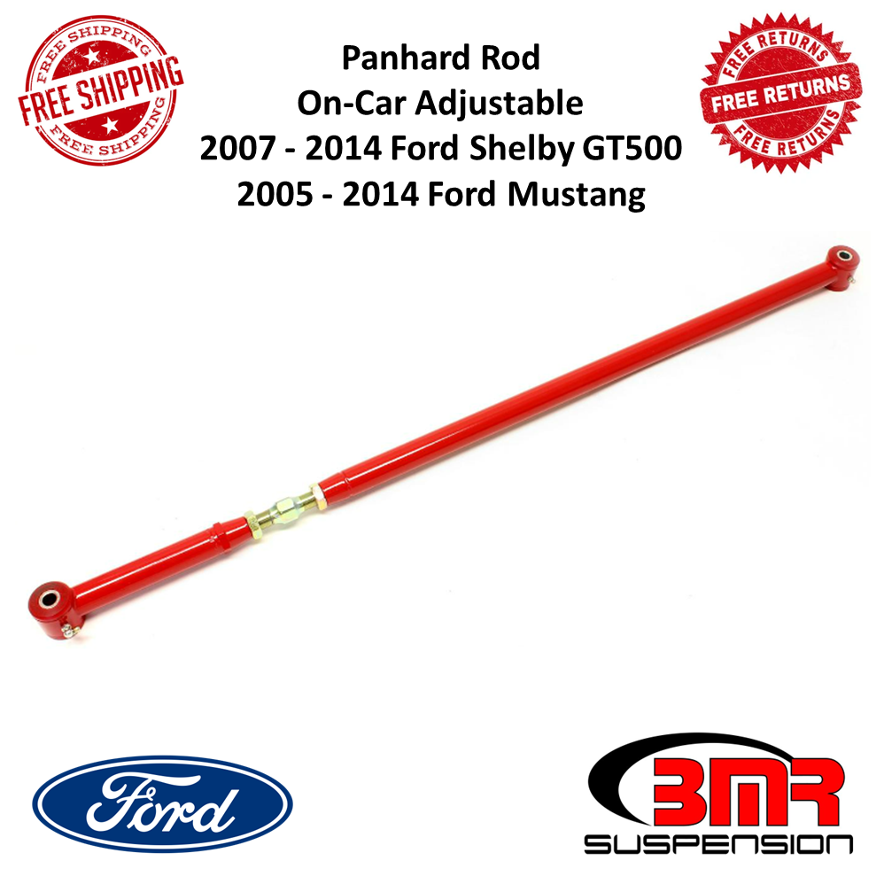 BMR Suspension Red On-car Adjustable Panhard Rod For 05-14 Ford Mustang ...