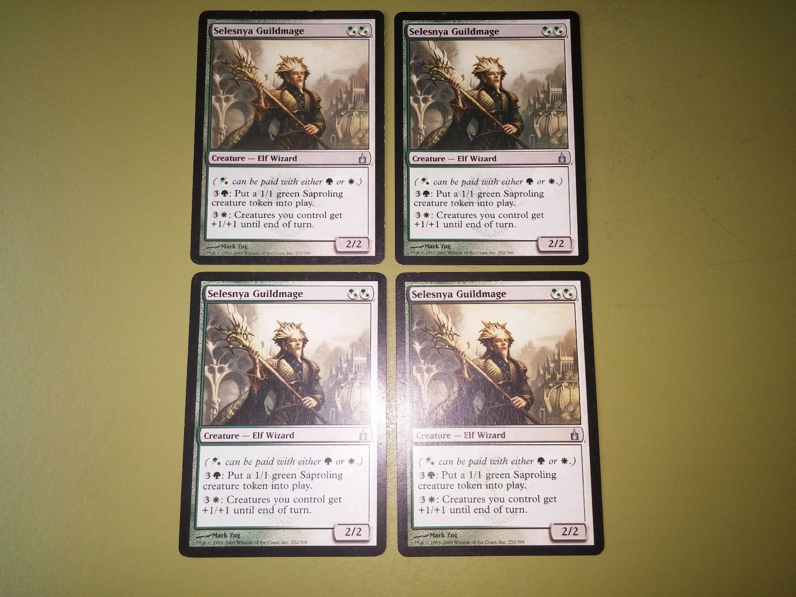 Selesnya Guildmage x4 - Ravnica - Magic the Gathering MTG 4x Playset | eBay