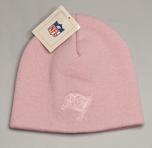 New Pink NFL Branded Tampa Bay Buccaneers Skull Beanie Hat Cap | eBay
