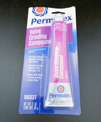 Permatex 80037 Valve Grinding Compound 3oz Tube for sale online | eBay