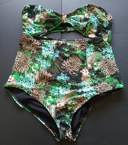 Bongo Women's One Piece Swim Suit Swimwear - Gem