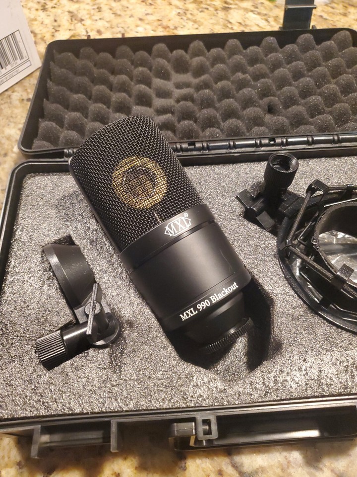 MXL 990 Blackout LlMITED Edition Condenser Microphone | eBay