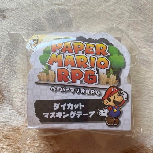 Nintendo Switch Paper Mario RPG Privilege Die cut Masking tape Japan | eBay
