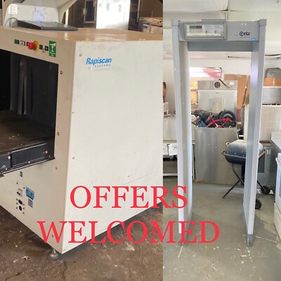 Rapiscan 515/Hi-Pe Multi-Zone Metal Detector Luggage Walk Through ...