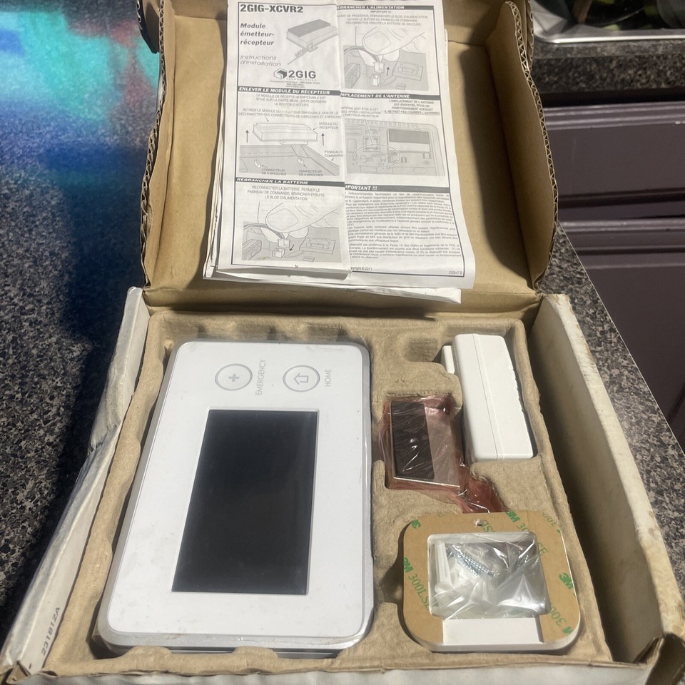 2GIG-TS1 Wireless Touch Screen Keypad White 2GIG-TS1-EKIT | eBay