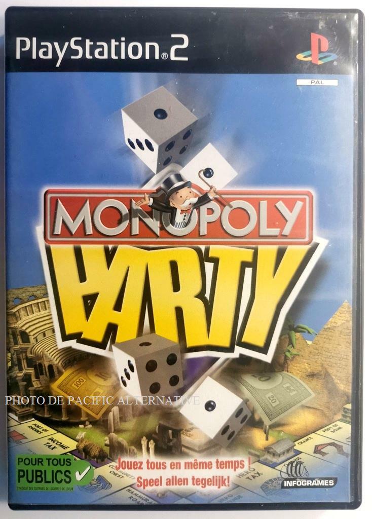 Monopoly Party PlayStation 2 PAL - Prix - Photo - Présentation