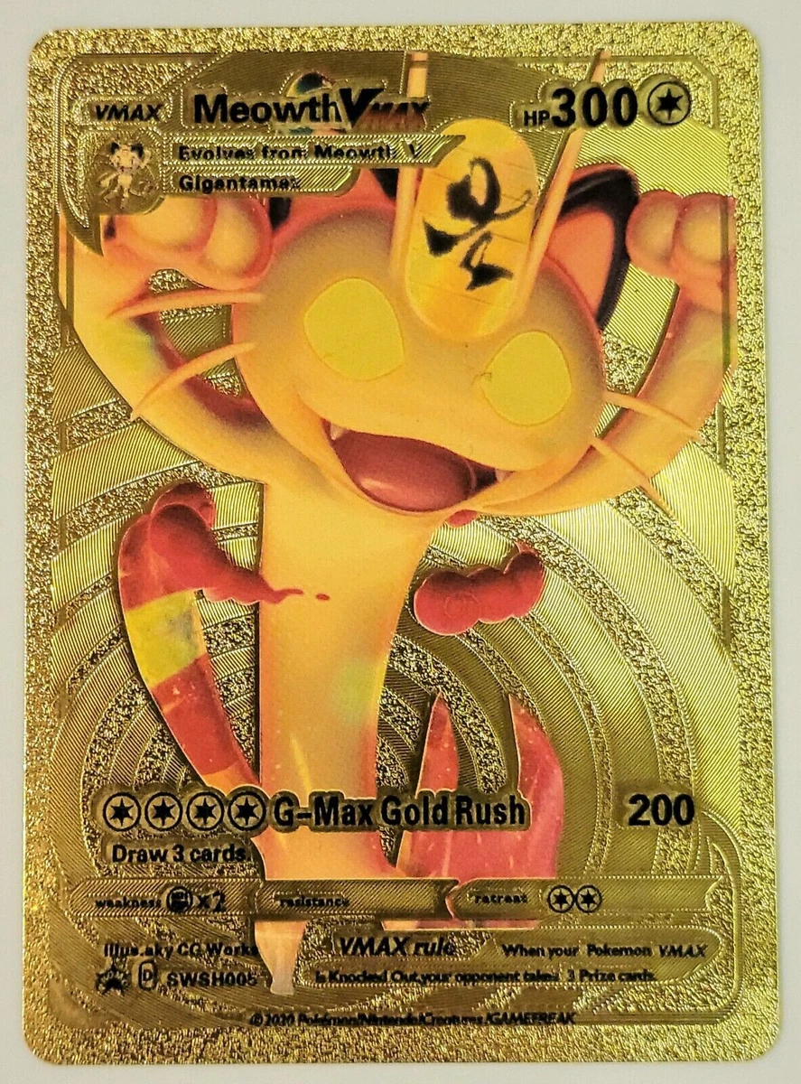 Pokemon Meowth Card