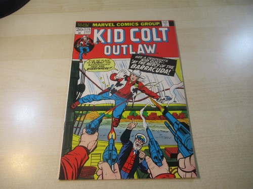 KID COLT OUTLAW #175 MARVEL BRONZE WESTERN BEAUTIFUL HIGH GRADE MERCY ...