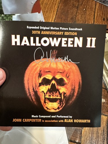 Beckett cert Halloween 2 Alan Howarth Signed Cd John Carpenter ...