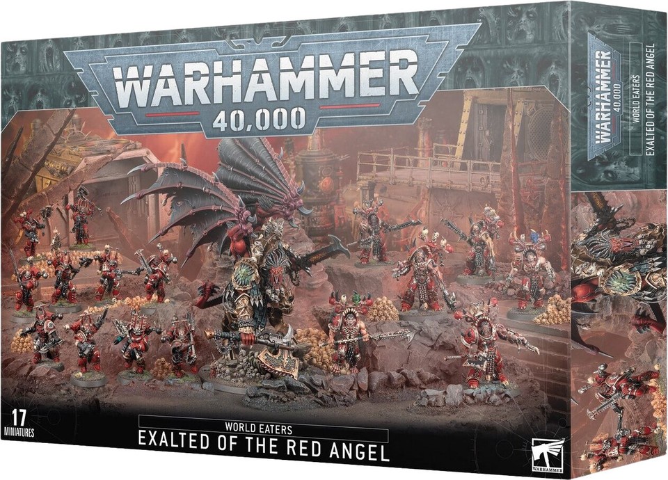 Warhammer 40k World Eaters Battleforce Exalted of the Red Angel NIB ...