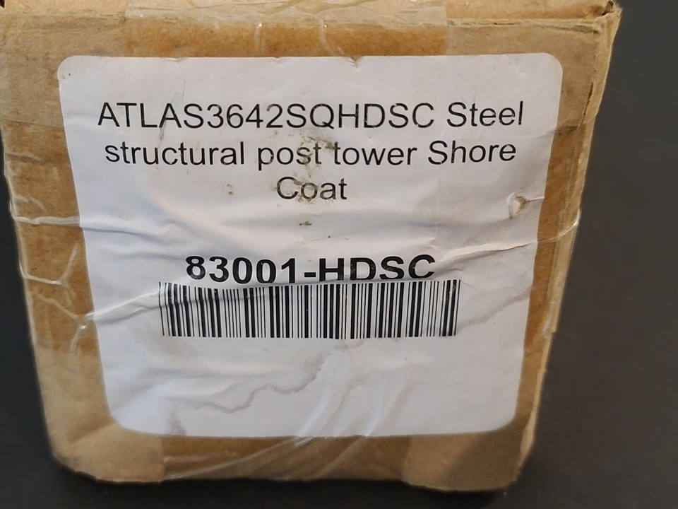 4 X 4 STEEL STRUCTURAL POST TOWER HVY DUTY SHORE COAT ATLAS atlas ...