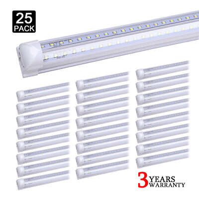 25Pcs T8 2FT 18W Integrated Led Tube Light Bulbs 2' Led Shop Light ...