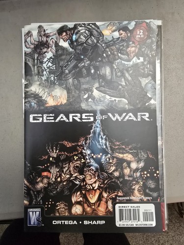 GEARS OF WAR Wildstorm Comics Lot 2, 4, 5, 8, 11, And Sourcebook Lot | eBay