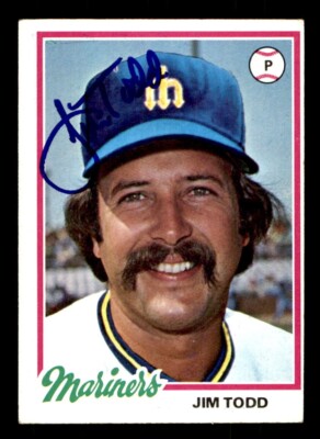 1978 Topps Baseball #333 Jim Todd Signed Autograph (no COA) *e1 | eBay