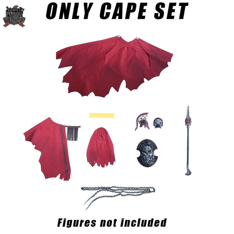 New 1/12 Maxbird Custom Spartan Cloak Set for Mcfarlane Spawn 【NO ...