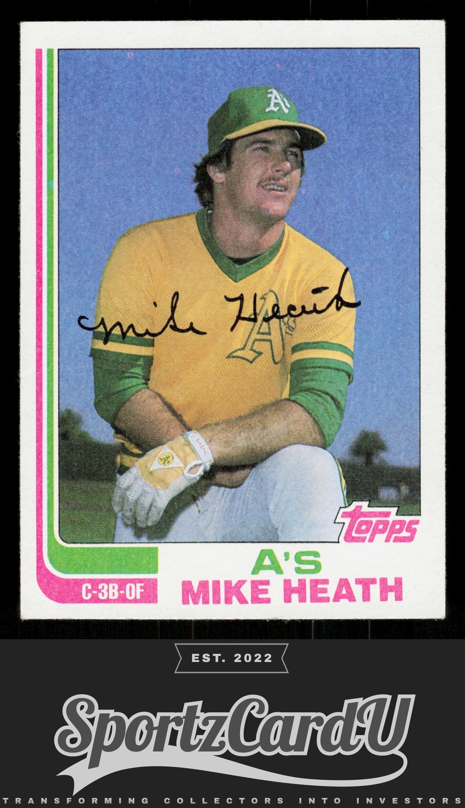 Mike Heath 1982 Topps Near Mint or Better 10063553 | eBay