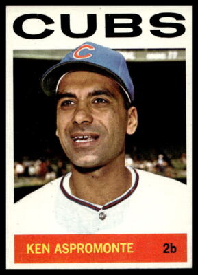 1964 Topps #252 Ken Aspromonte Chicago Cubs NR-MINT | eBay