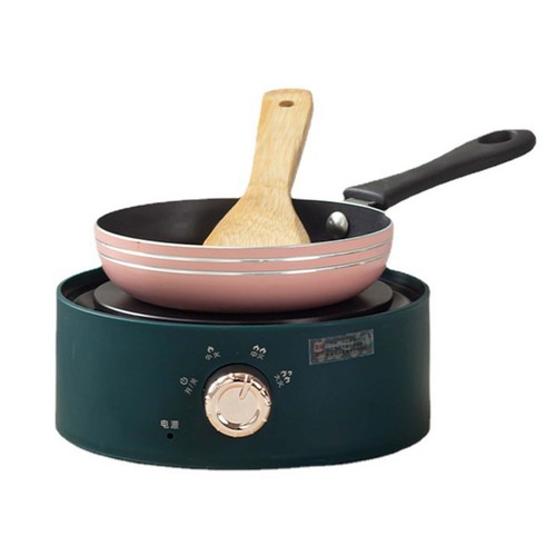 (Green)16cm Electric Mini Stove 360 Degree Vertical Heating Compact ...