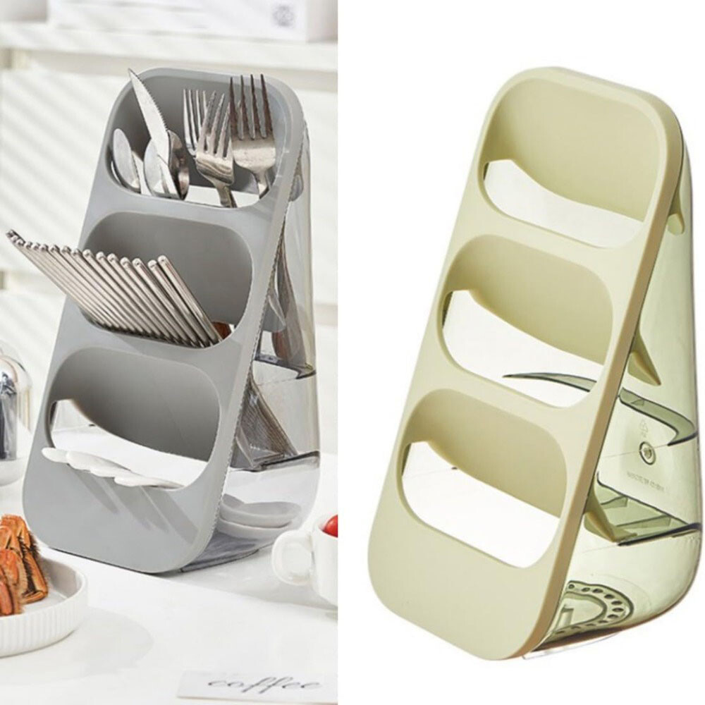 Spoon Fork Tableware Storage Rack 3 Layers Insert Organizer A Family | eBay