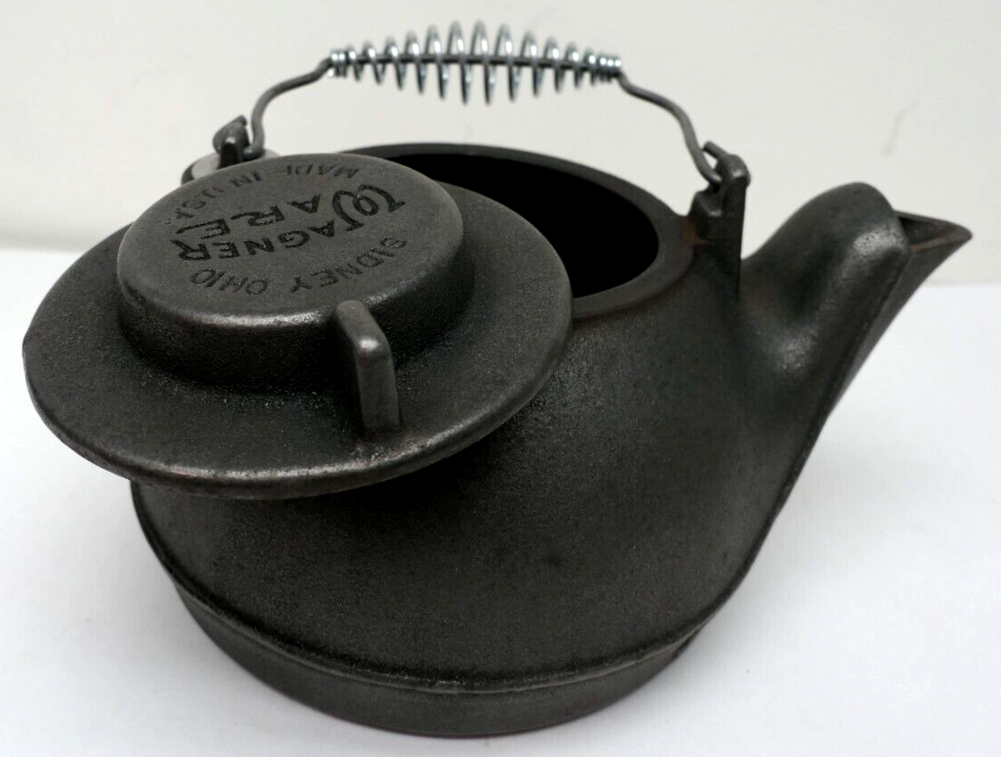 Rare Vintage Wagner Ware Classic Tea Kettle 2 1/2 Qt. NOS No.1133 NEW ...