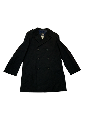 Male Vintage J&S Police Wool Overcoat Midnight Blue Grade A TCJS01A ...