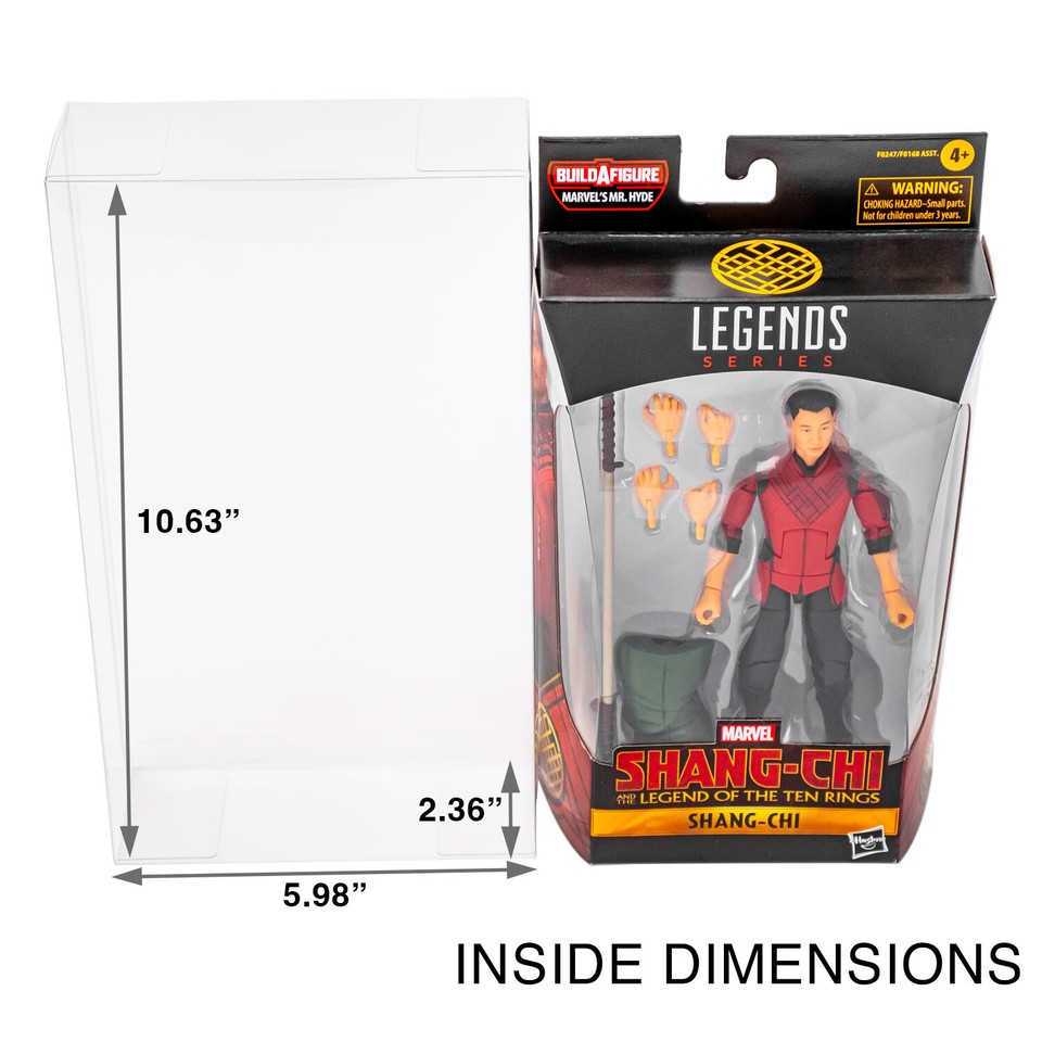 Marvel Legends Box Protector Case DC Multiverse Action Figure Plastic ...