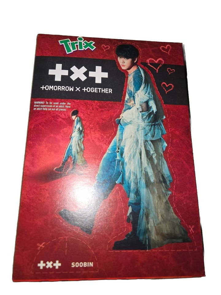 Txt Trix Cereal Soobin K-Pop Tomorrow X Together Limited Edition 10.7 ...
