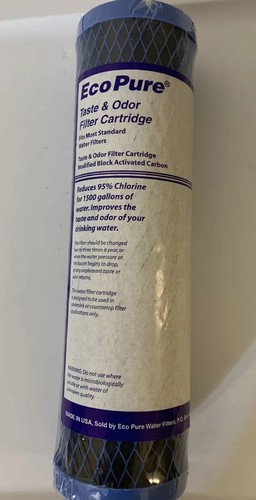 New Eco Pure Water Filter Cartridge Taste and Odor Water Filter ...