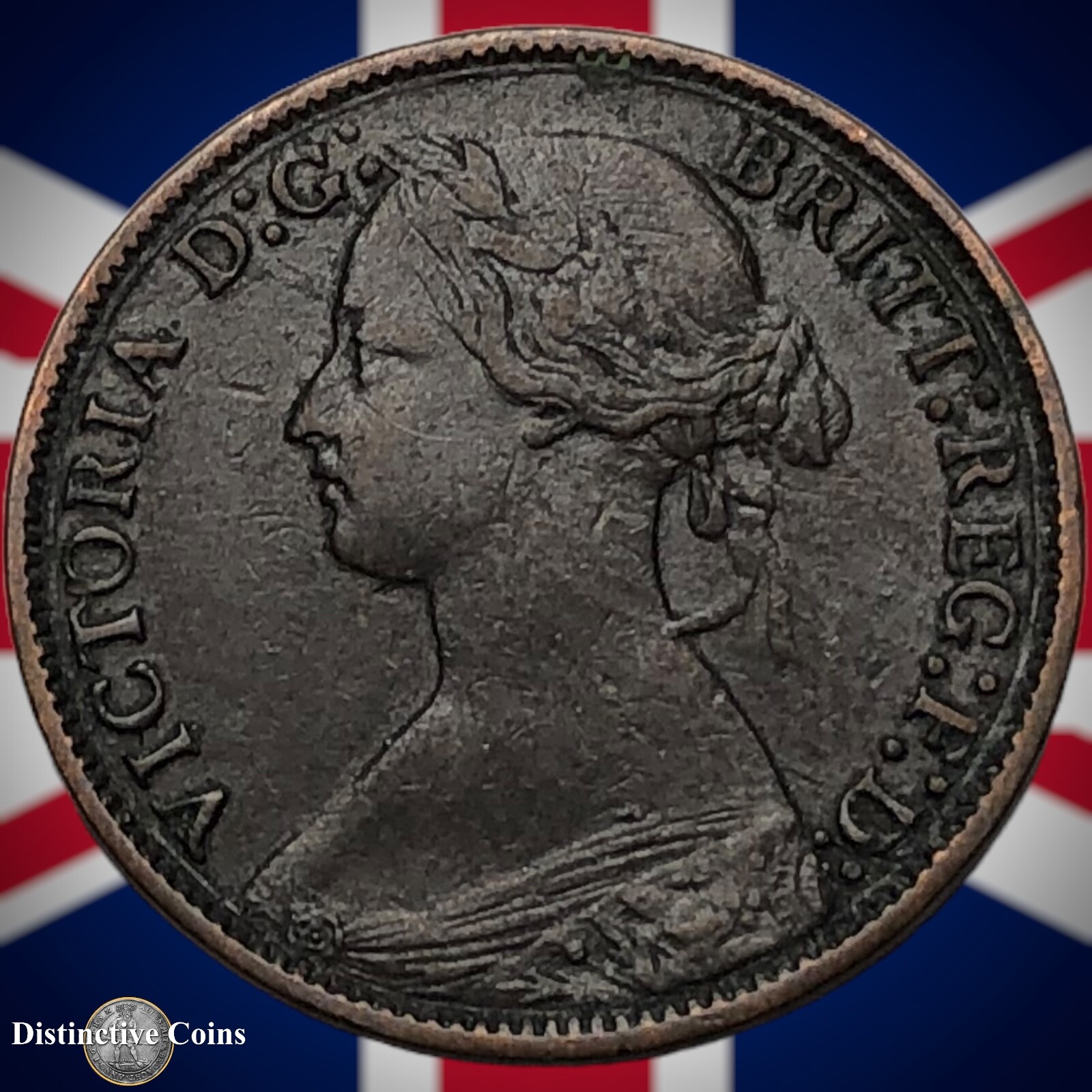 Great Britain 1873 Farthing 1/4d GB3676 | eBay